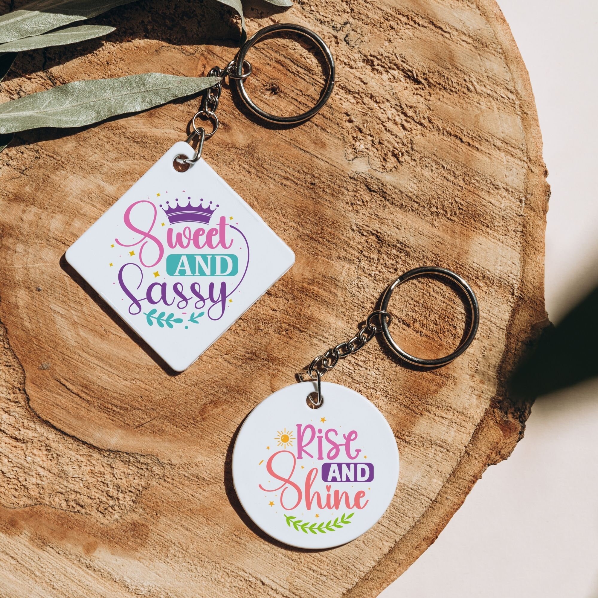 Keychain Quotes Svg Bundle, Designs for Keychains, Files for Cricut ...