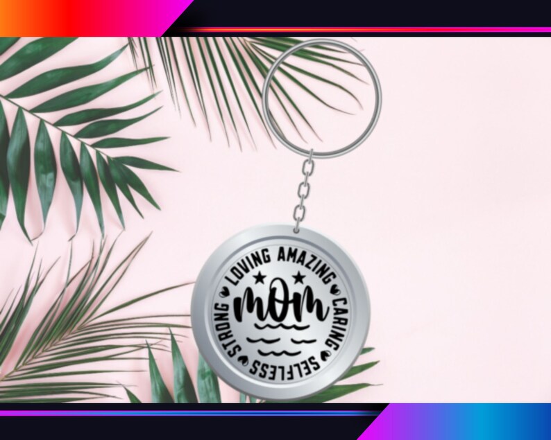 Keychain Sayings Svg Bundle Round Keychain Svg Designs for - Etsy