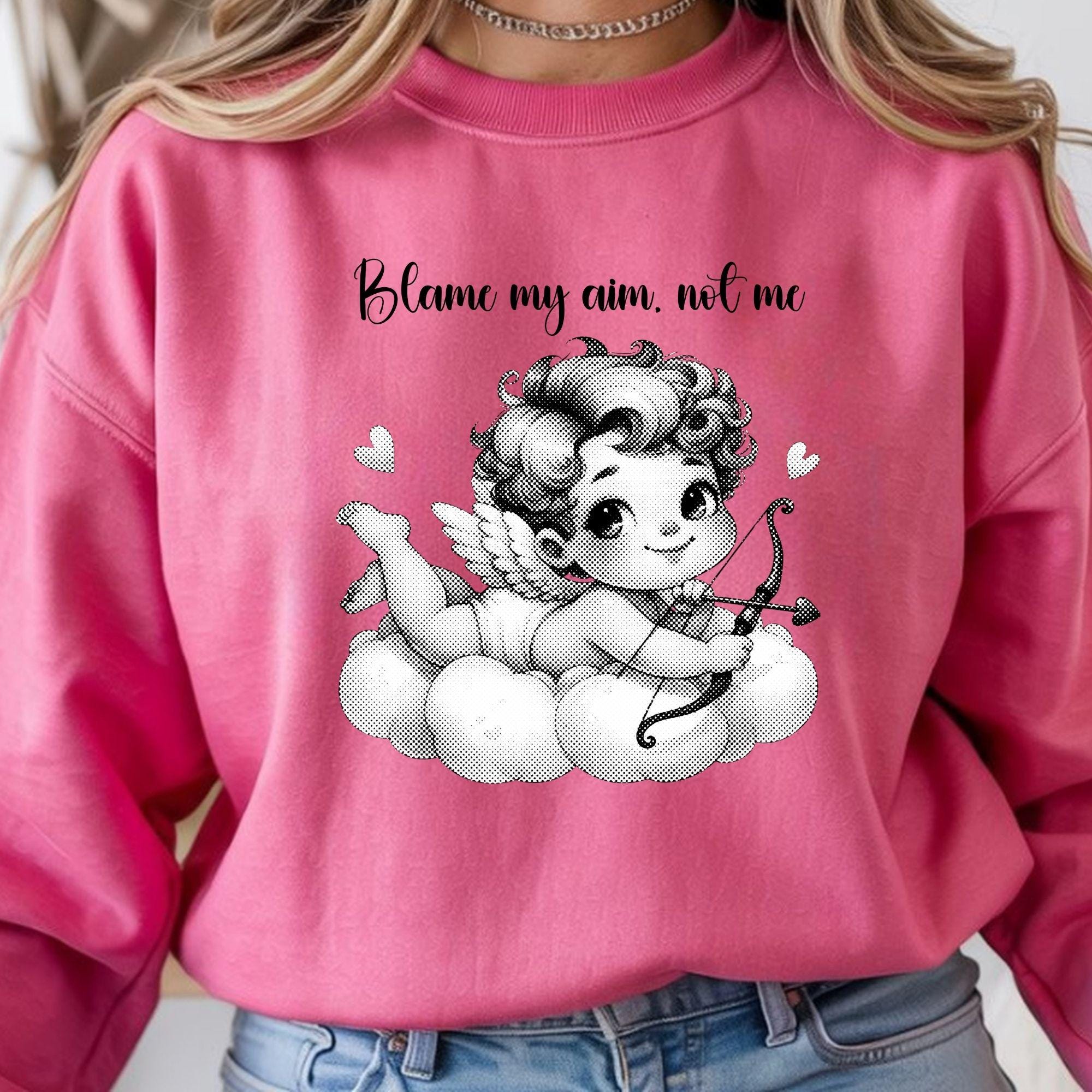 Halftone Cupid PNG, Pixel Art Valentine Clipart (digital Download) - Etsy