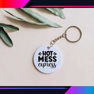 Keychain Quotes Svg Bundle Round Keychain Svg Designs for - Etsy