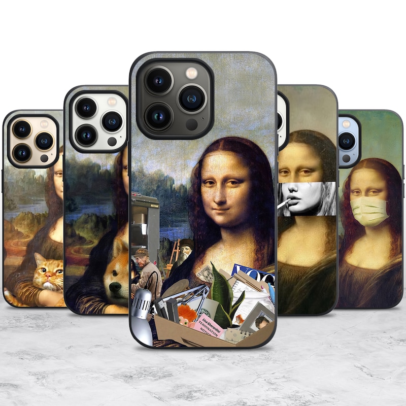 Mona Lisa Phone Case - Etsy