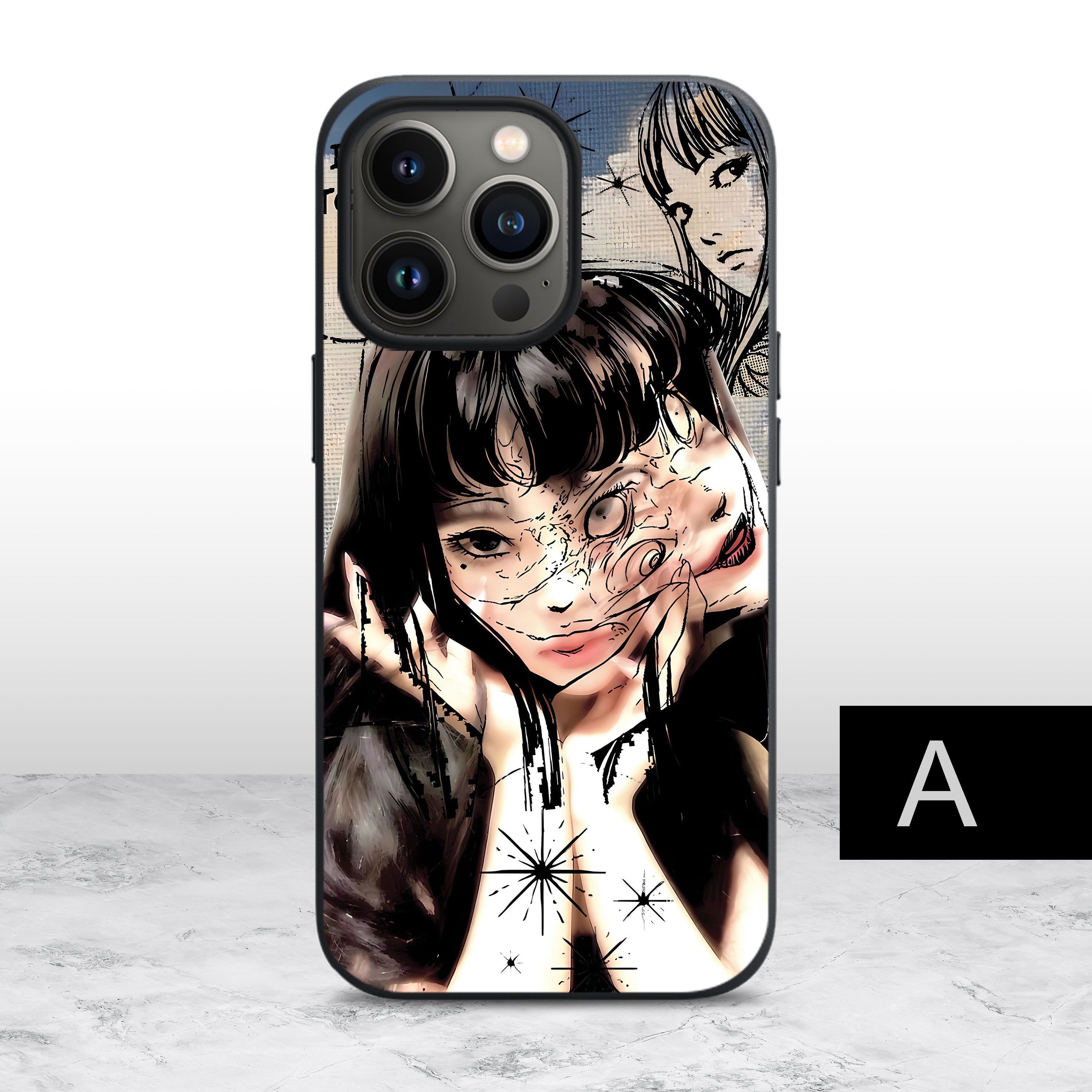 Japanese Horror Anime Manga Case for iPhone 17 Air 16 16E 15 Case for ...