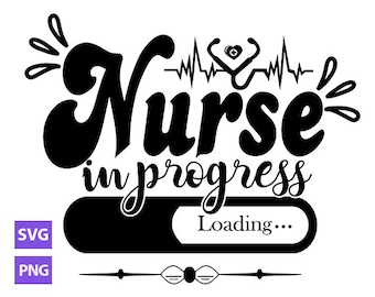 Nurse Loading Svg - Etsy