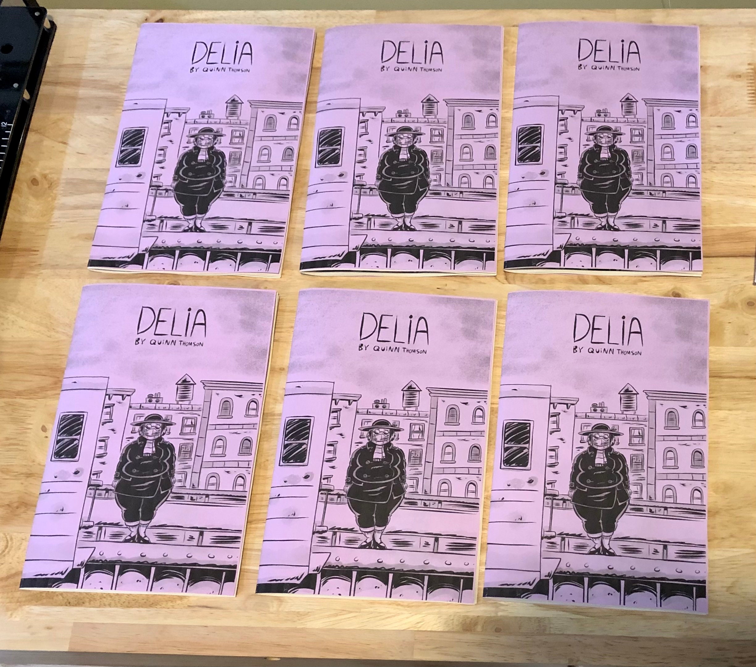 Delia - an 8-page Mini Comic by Quinn Thomson - Etsy