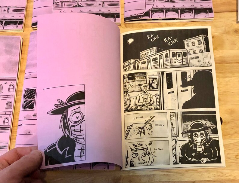 Delia - an 8-page Mini Comic by Quinn Thomson - Etsy