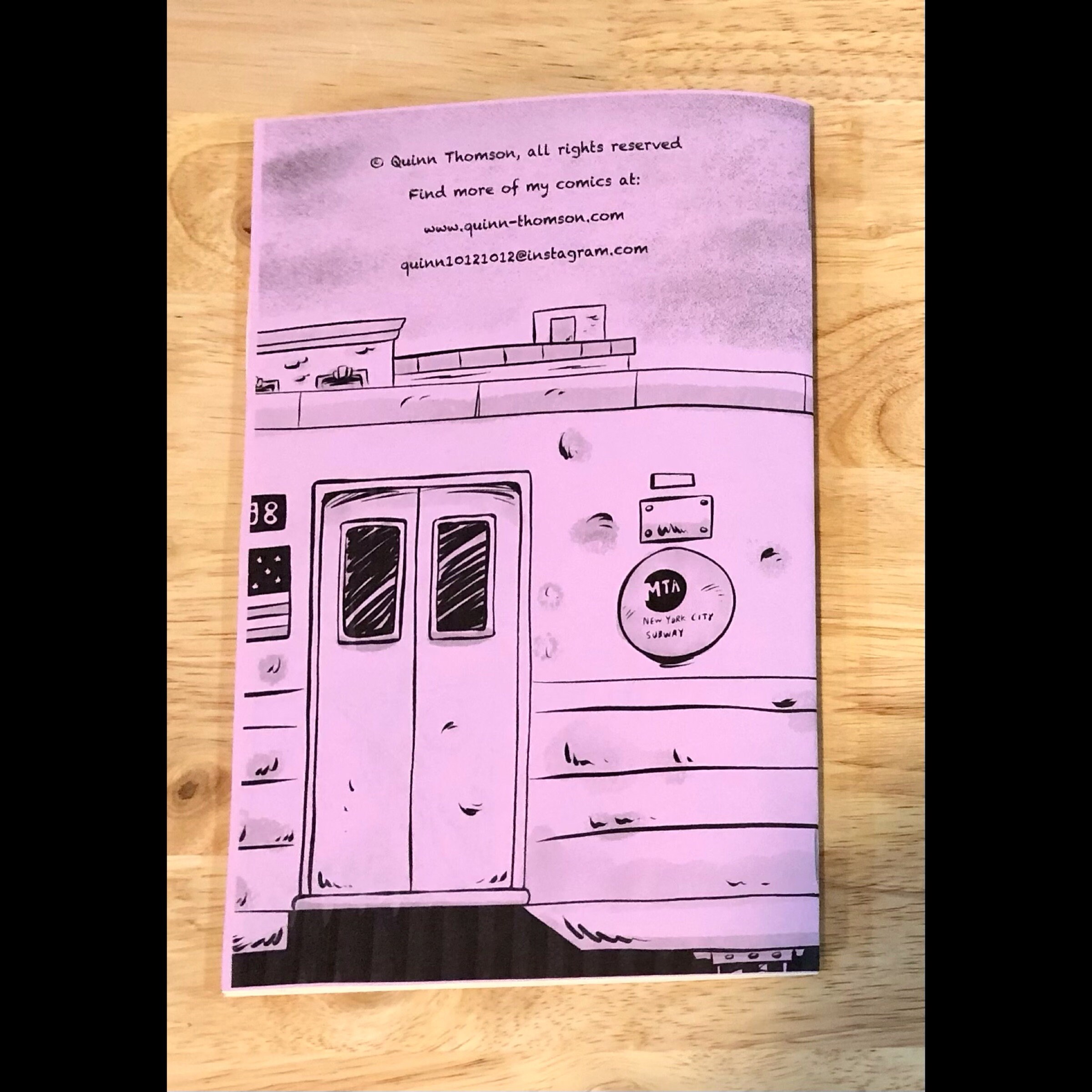 Delia - an 8-page Mini Comic by Quinn Thomson - Etsy