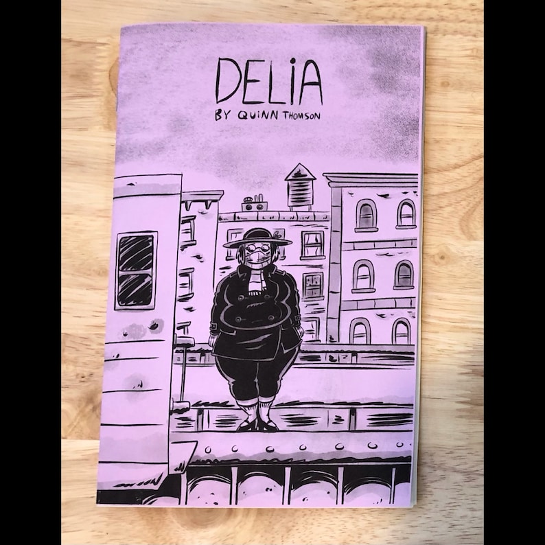 Delia - an 8-page Mini Comic by Quinn Thomson - Etsy