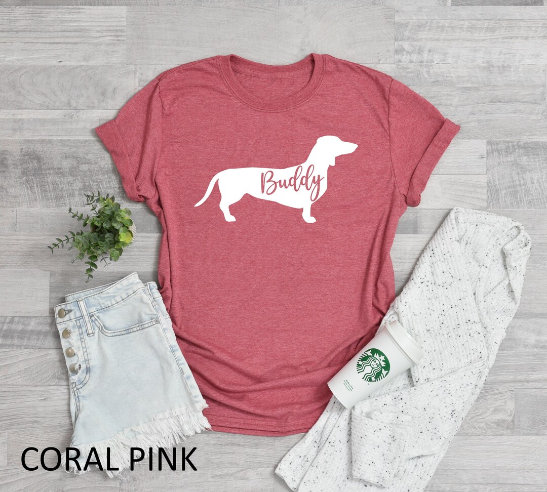 Personalized Dachshund Shirt Dachshund Owner Gift Dachshund - Etsy
