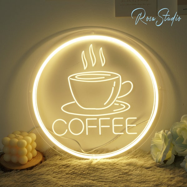 Light up Coffee Sign - Etsy