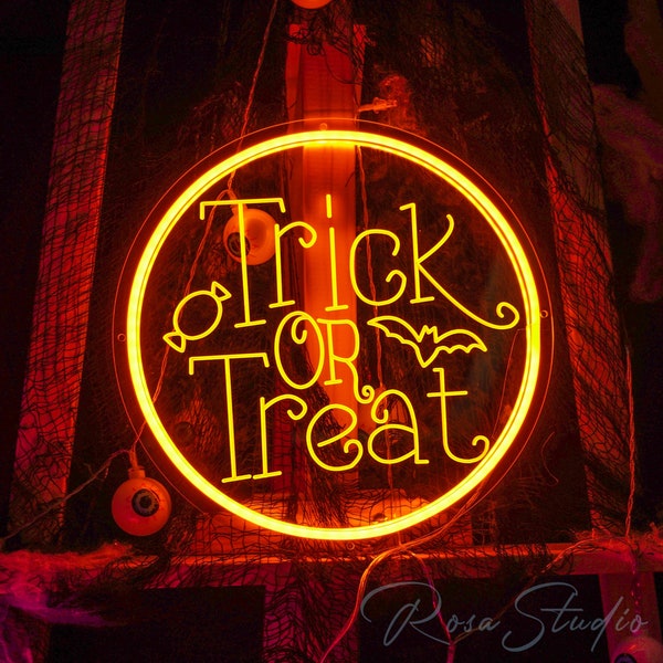 Halloween Lighted Sign - Etsy