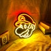 Mario Light Sign Neon Sign Game Room Decor Super Mario - Etsy