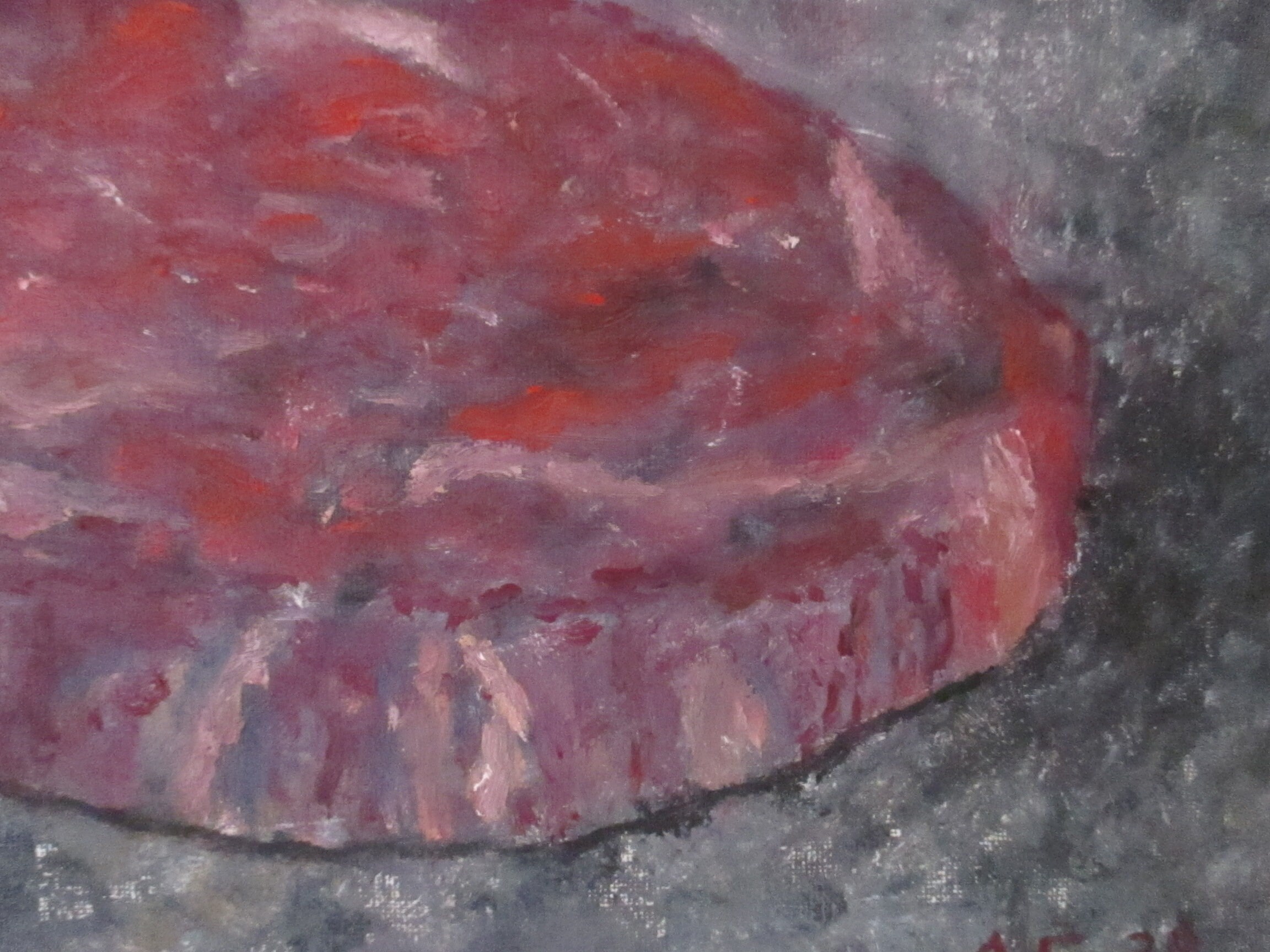 Painting of Beef Still Life Oil Painting Style Life Painting - Etsy