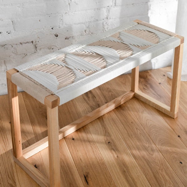 Woven Bench - Etsy