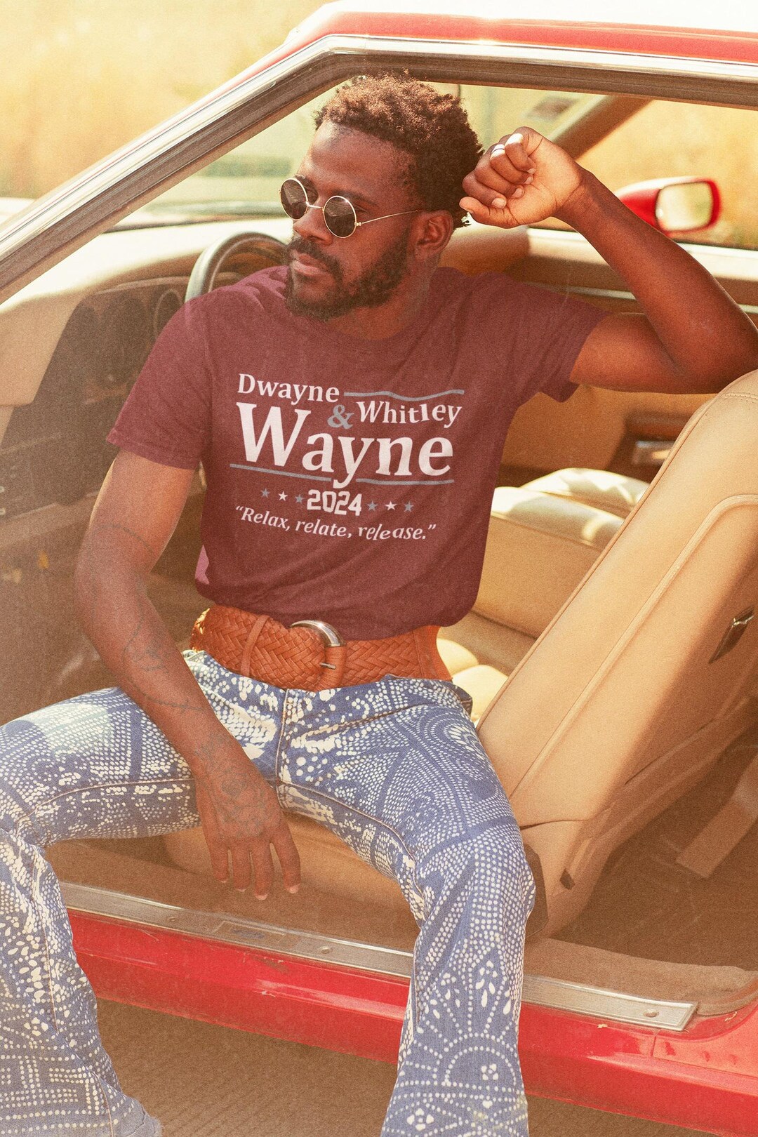 Dwayne Whitley Wayne 2024 Election Funny 1990s Tv Show Humor XS-6X Unisex Soft T-shirt - Etsy