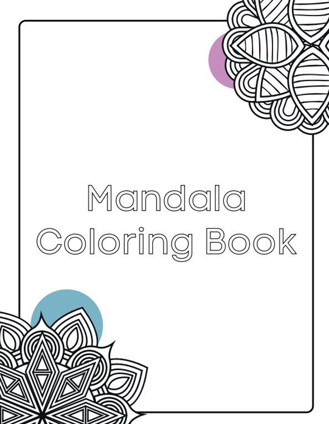 Mandala Mindfulness Colouring Pack - Etsy