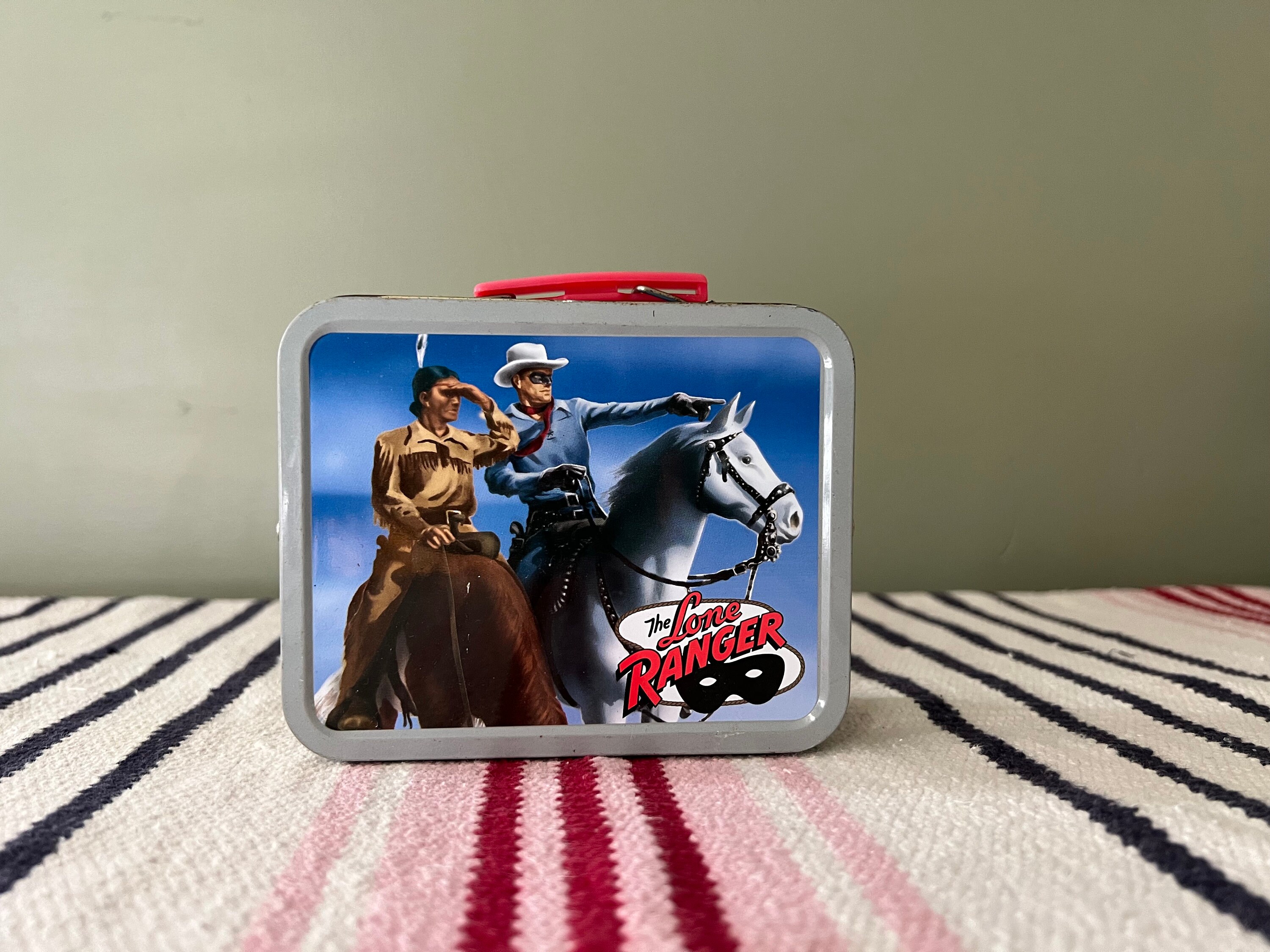 2001 the Lone Ranger and Tonto Metal Box by Cheerios - Etsy