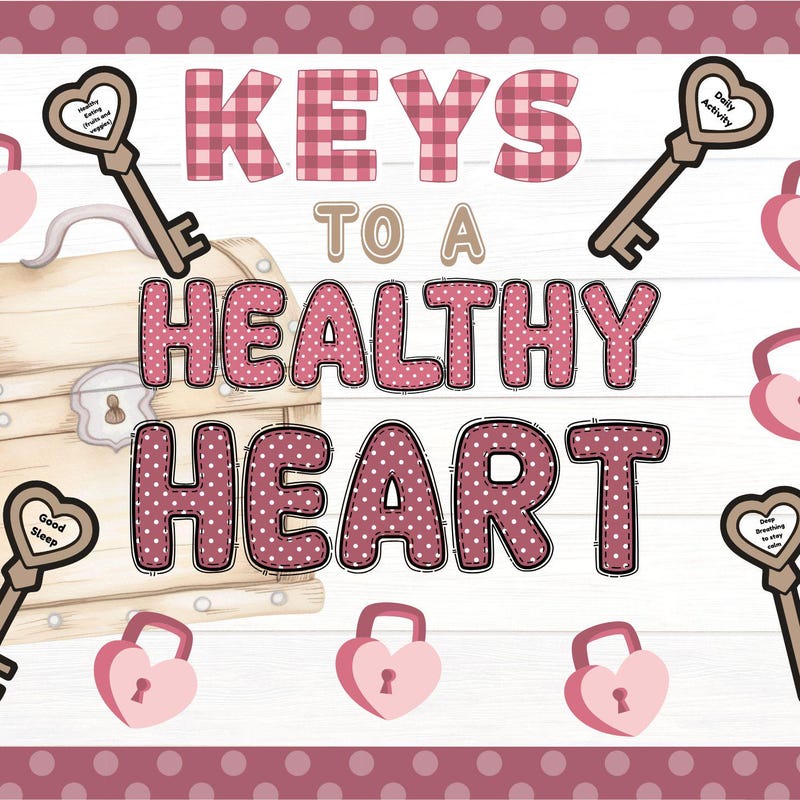 Heart Health Bulletin Boards - Etsy