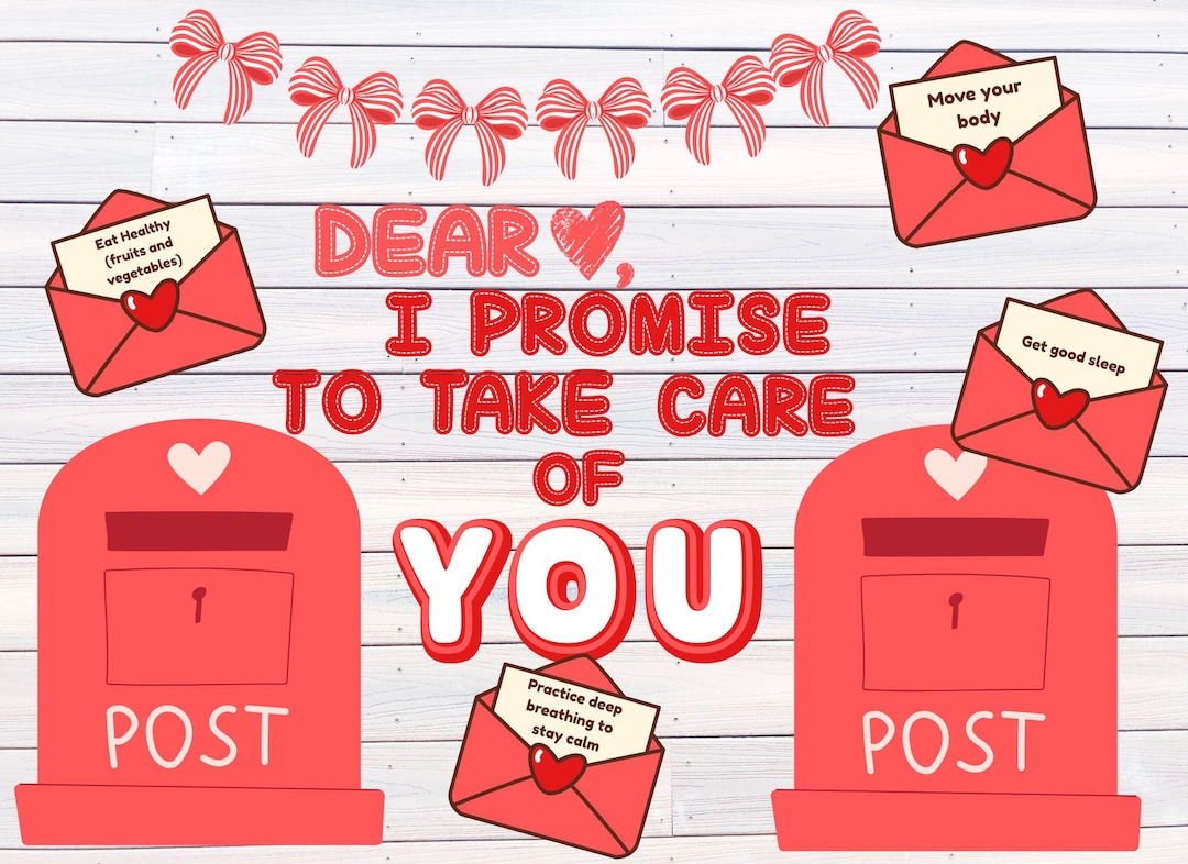 Dear Heart-valentine's Day/heart Health-bulletin Board-pdf-digital ...