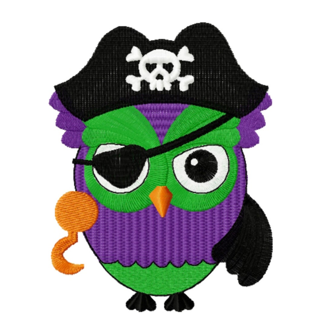 Pirate Owl - Etsy