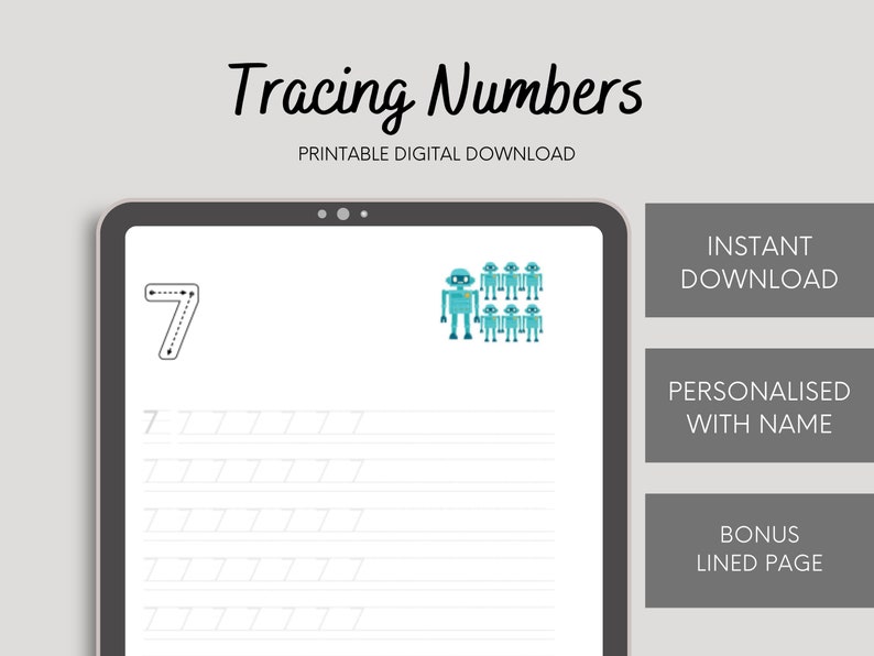 Printable Handwriting Practice Sheets, Handwriting Worksheets Bundle ...