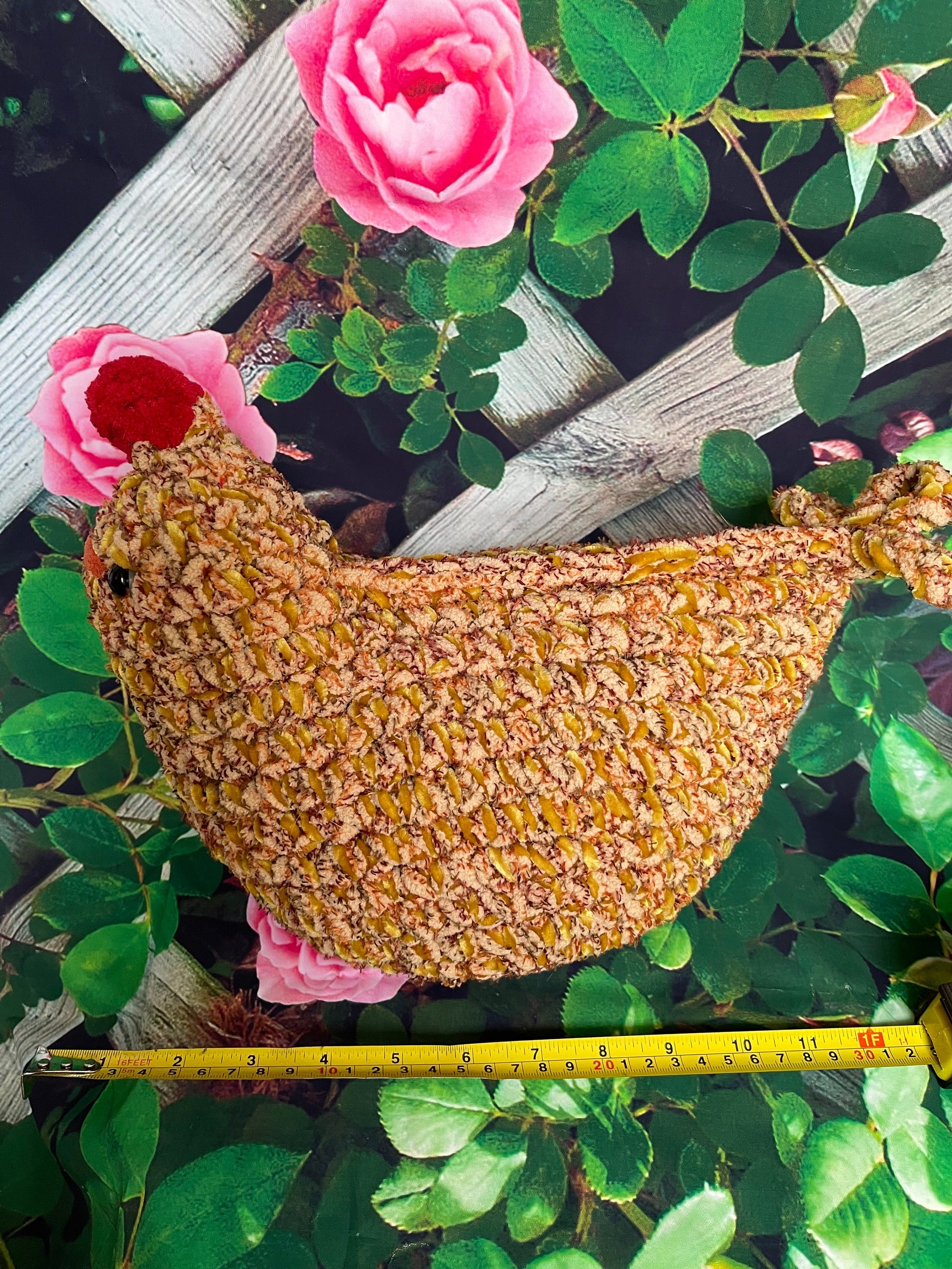 Large Chicken Crochet Pattern, Amigurumi Pattern, Fast Pattern ...