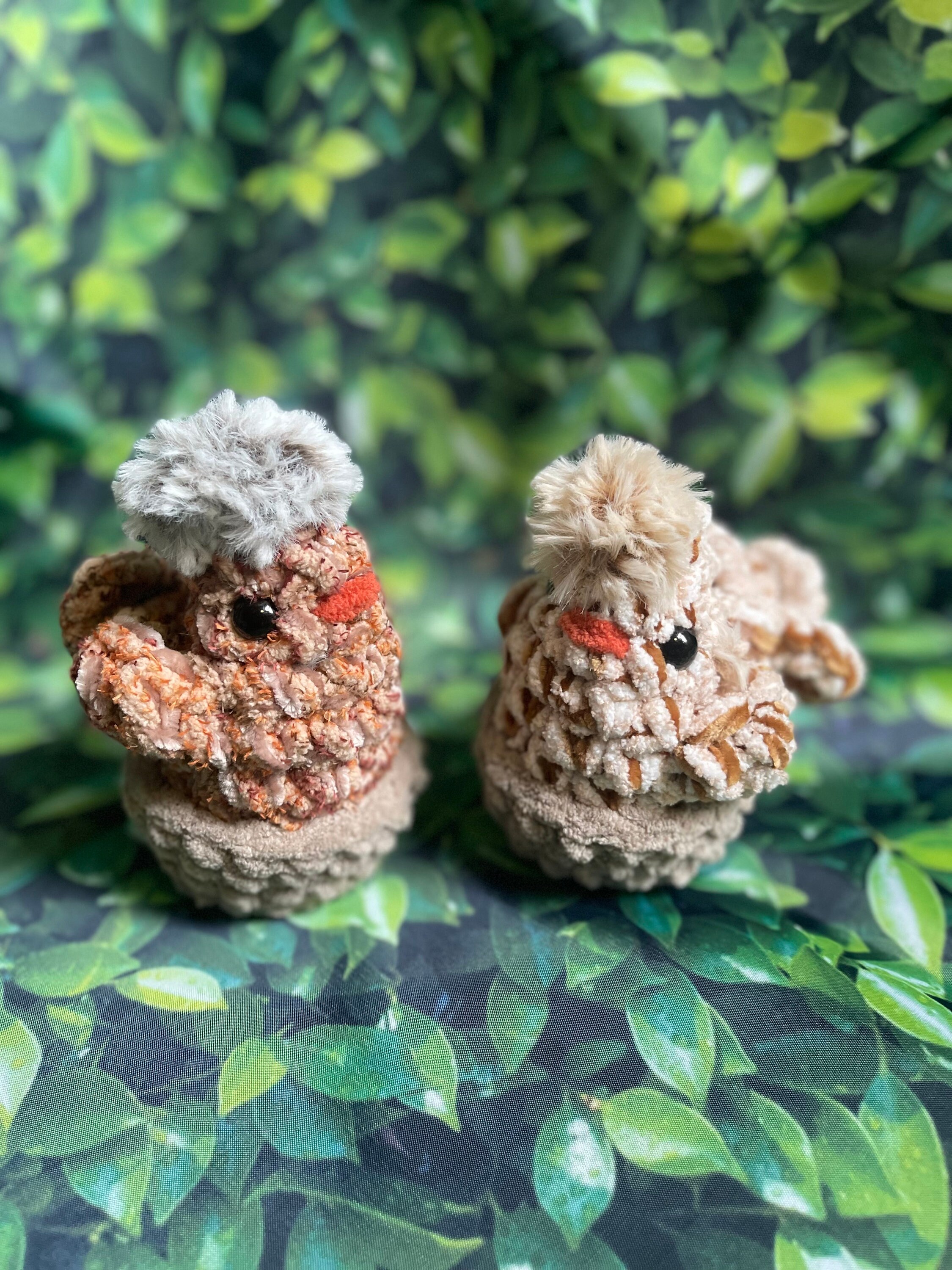 Mini Poofy Head Chicken With Nest Crochet Pattern, Beginner Friendly ...