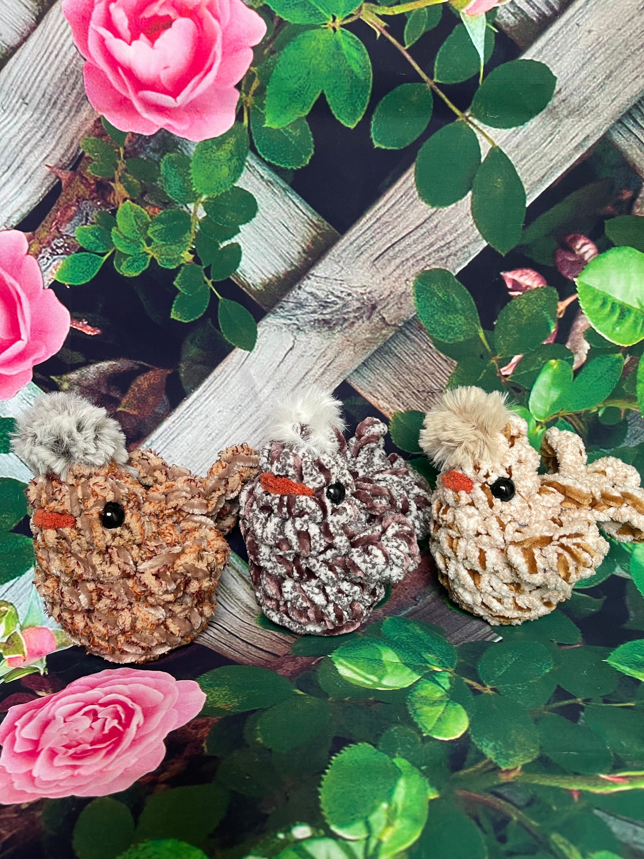 Mini Poofy Head Chicken With Nest Crochet Pattern, Beginner Friendly ...