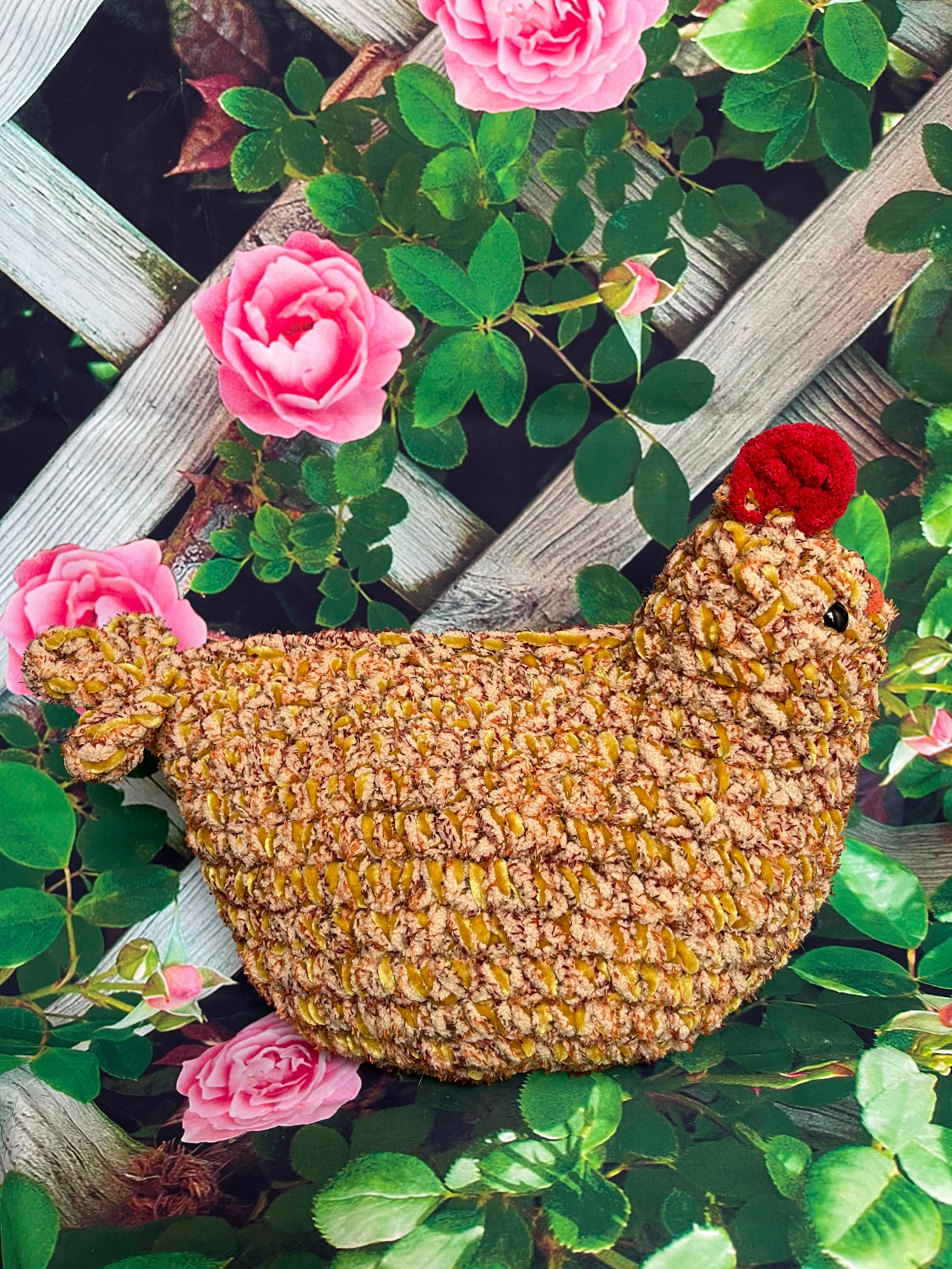Large Chicken Crochet Pattern, Amigurumi Pattern, Fast Pattern ...