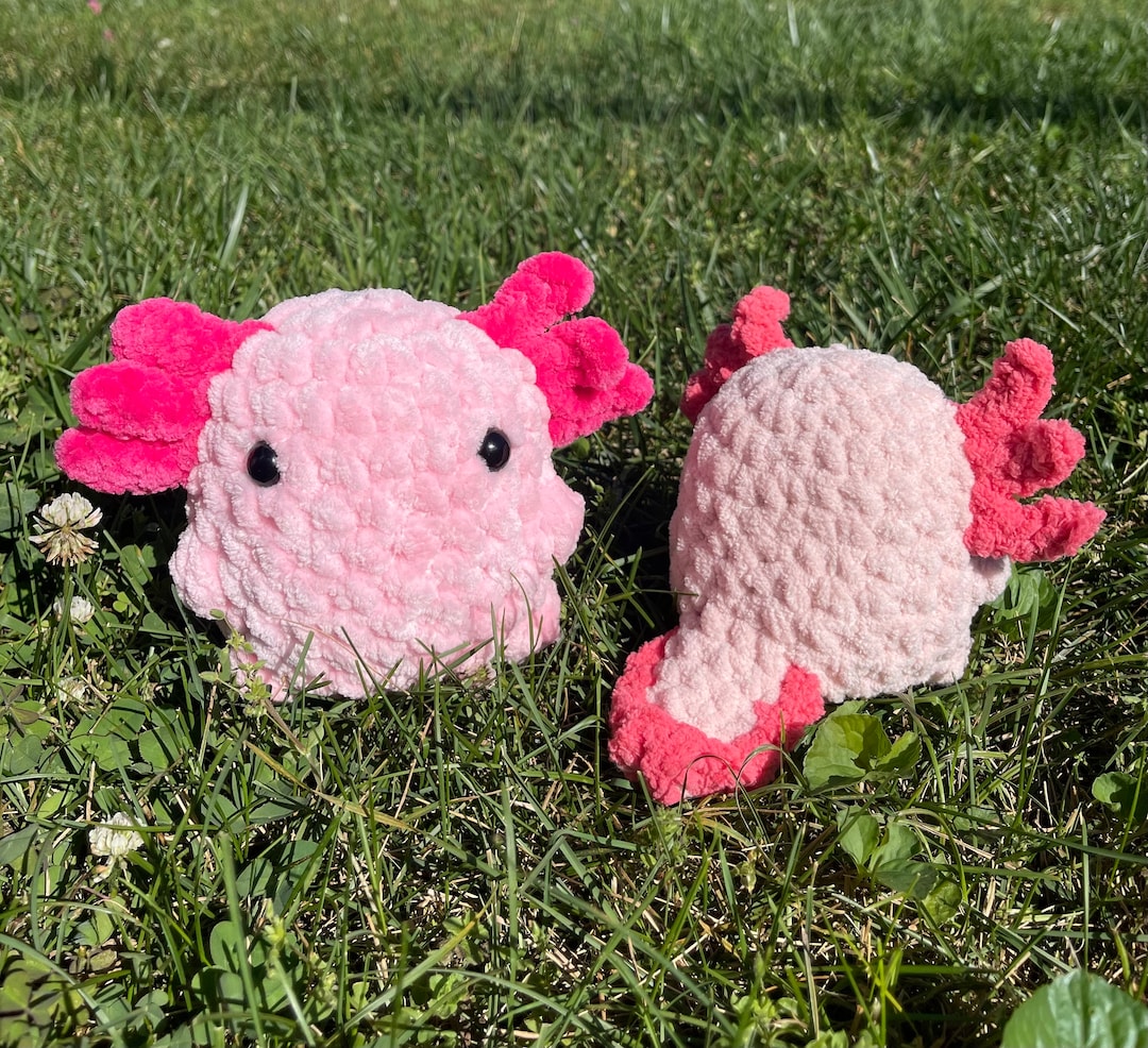 Axel the Axolotl, No Sew Crochet Pattern, Amigurumi Pattern - Etsy
