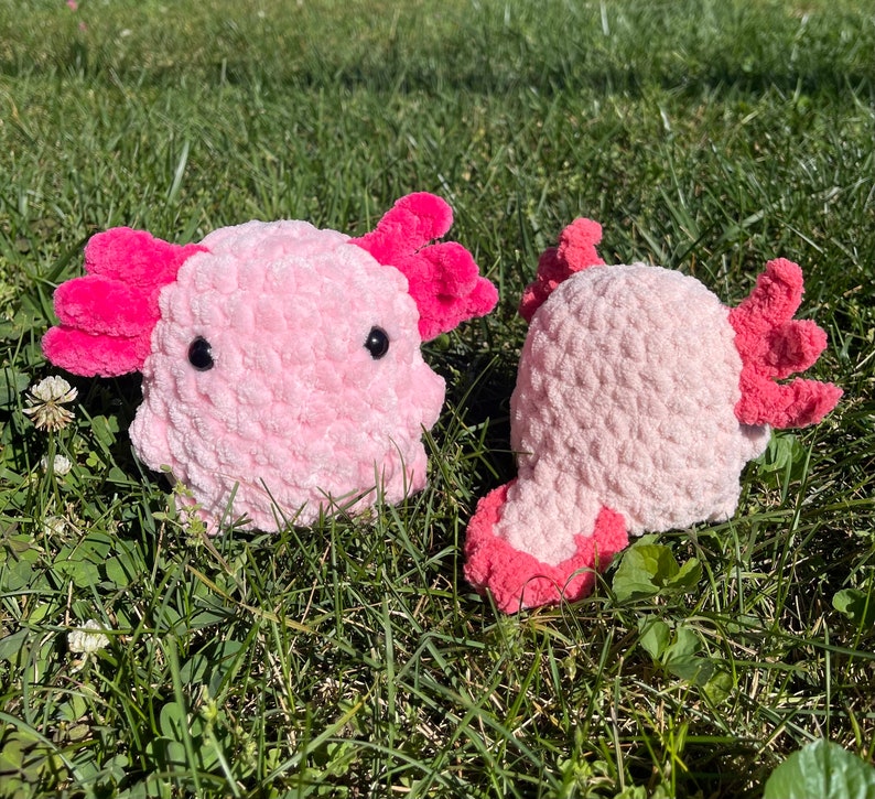 Axel the Axolotl, No Sew Crochet Pattern, Amigurumi Pattern - Etsy