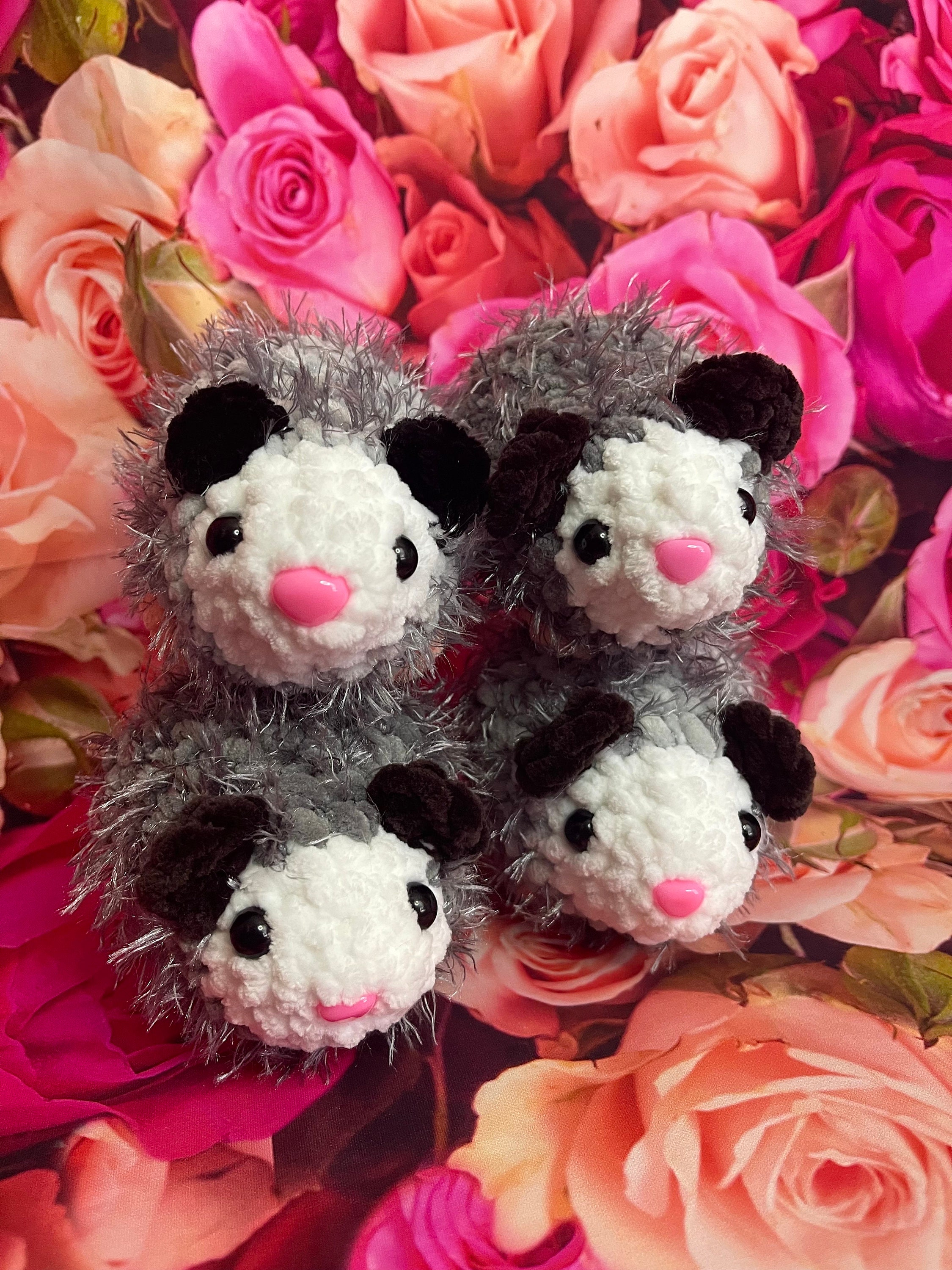 Possum Crochet Pattern, No Sew, Beginner Friendly - Etsy