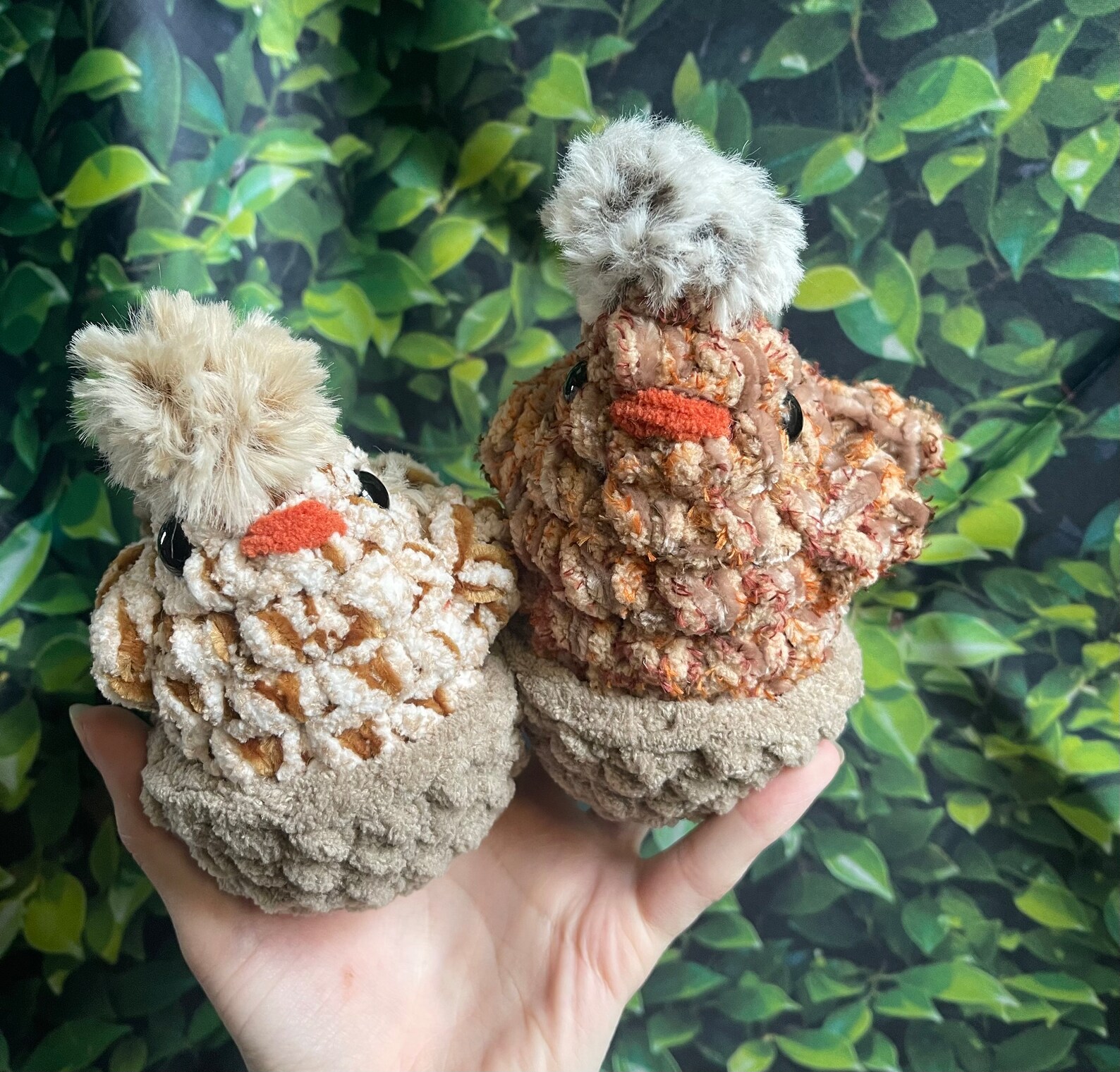Mini Poofy Head Chicken With Nest Crochet Pattern, Beginner Friendly ...