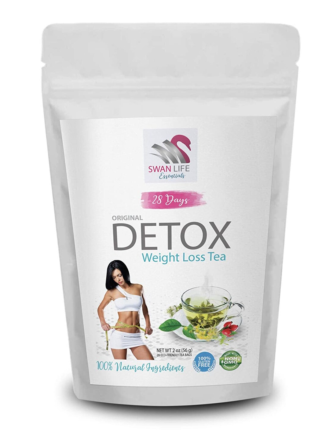 Weight Loss and Energy Tea Detox Tea Fat Burner 28 Days Original Detox ...
