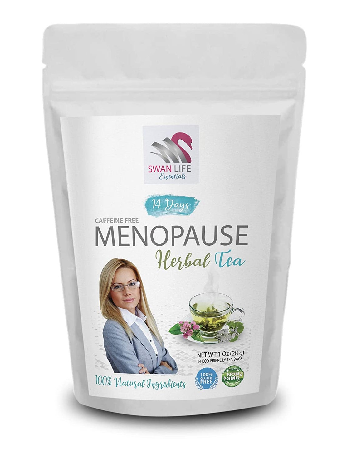 Menopause Tea Bags – Caffeine Free - Herbal Tea for Menopause ...
