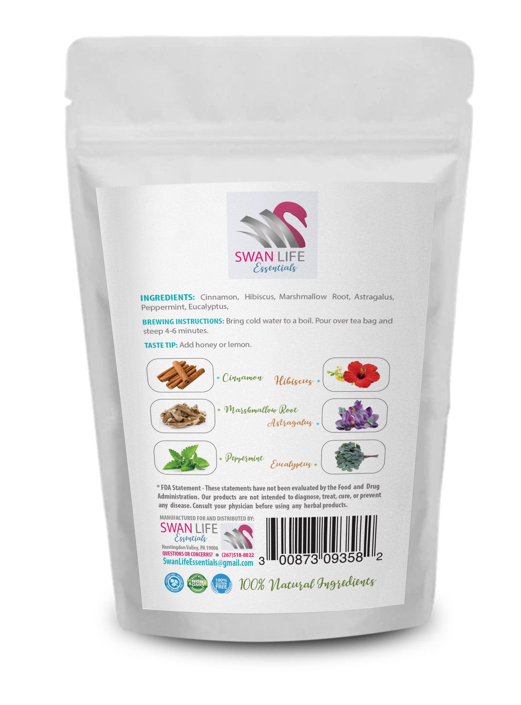 Lung Support Supplement - Respiratory & Lung Support Tea 14 Days ...