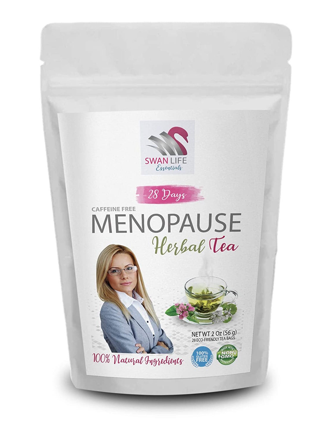 Menopause Tea Bags Caffeine Free Herbal Tea For Menopause Hormonal