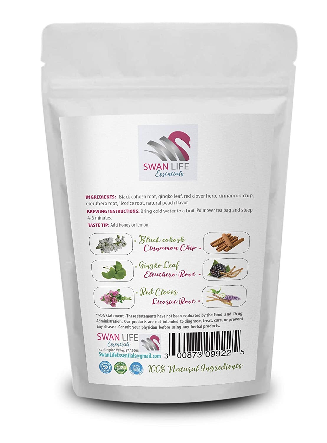 Menopause Tea Bags Caffeine Free Herbal Tea For Menopause Hormonal