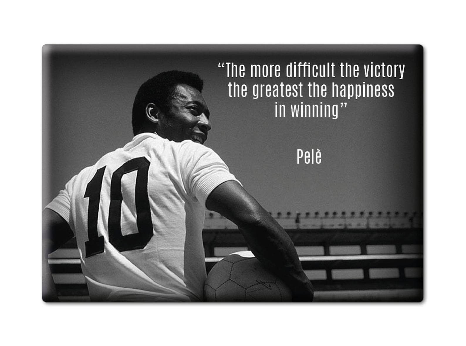 Pele Pelè Fridge Magnets Soccer Player Brazil Signature Pelé Foto Shirt ...