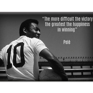 Pele Pelè Fridge Magnets Soccer Player Brazil Signature Pelé Foto Shirt ...