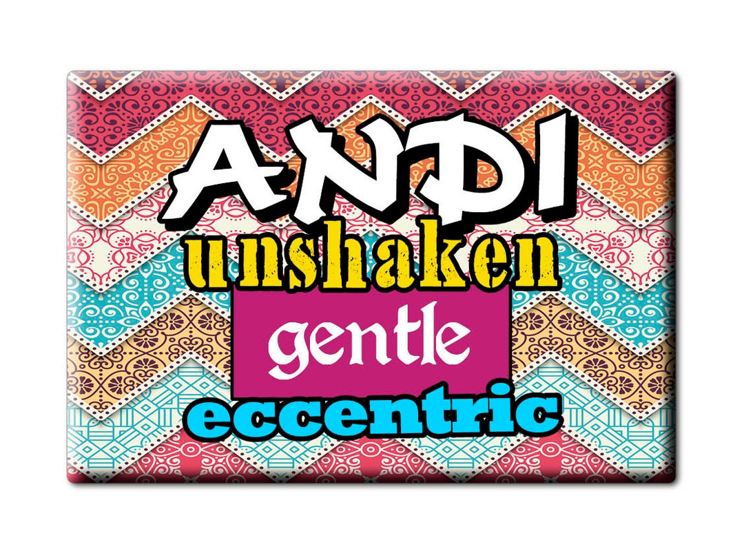 Andi Yanet Iva Ana Mia Maya Safa Eva Freyja Sunni Fridge - Etsy