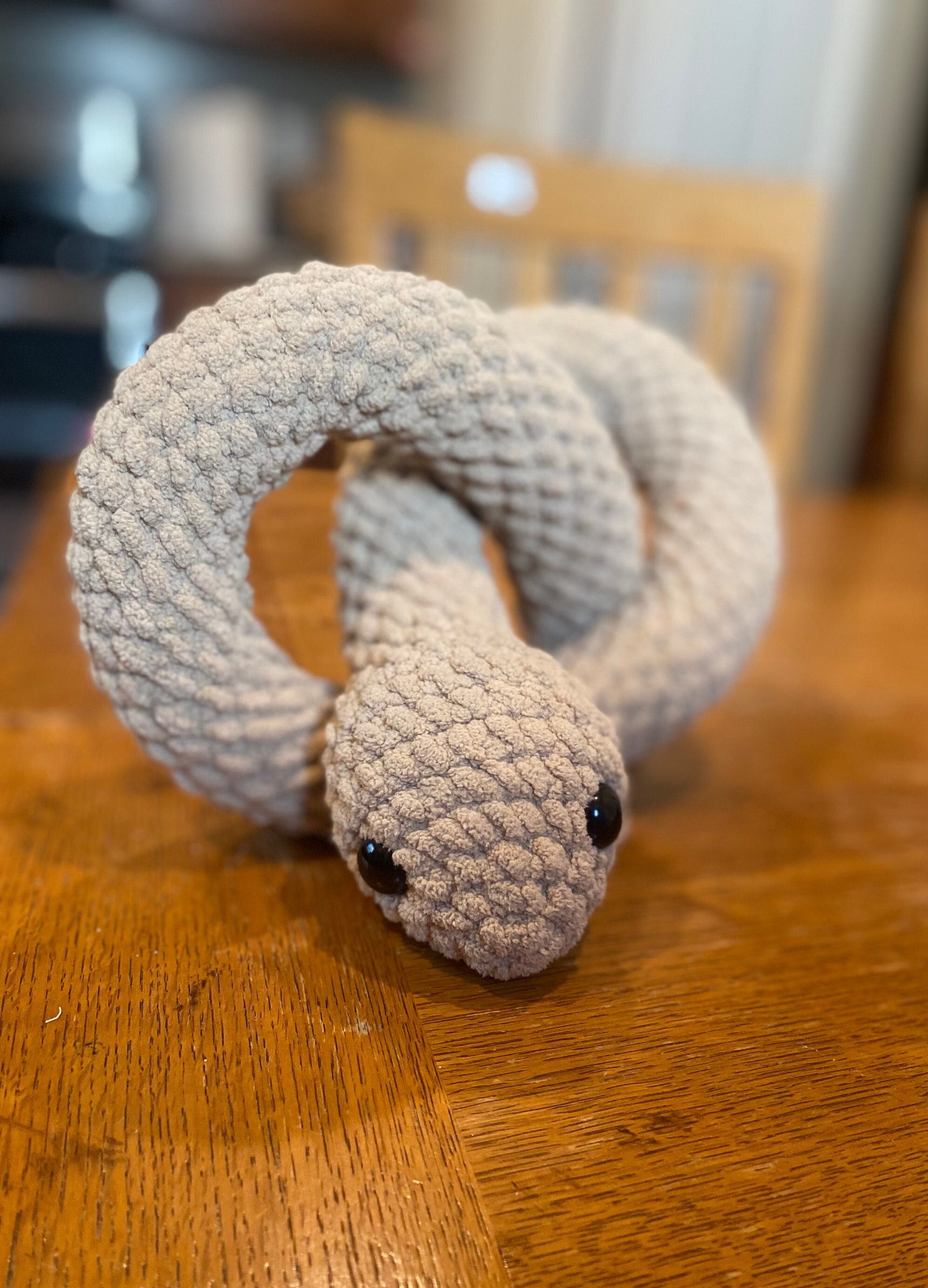 PDF Crochet Pattern Plushie Pretzel Snake: Beginner-friendly Crochet ...