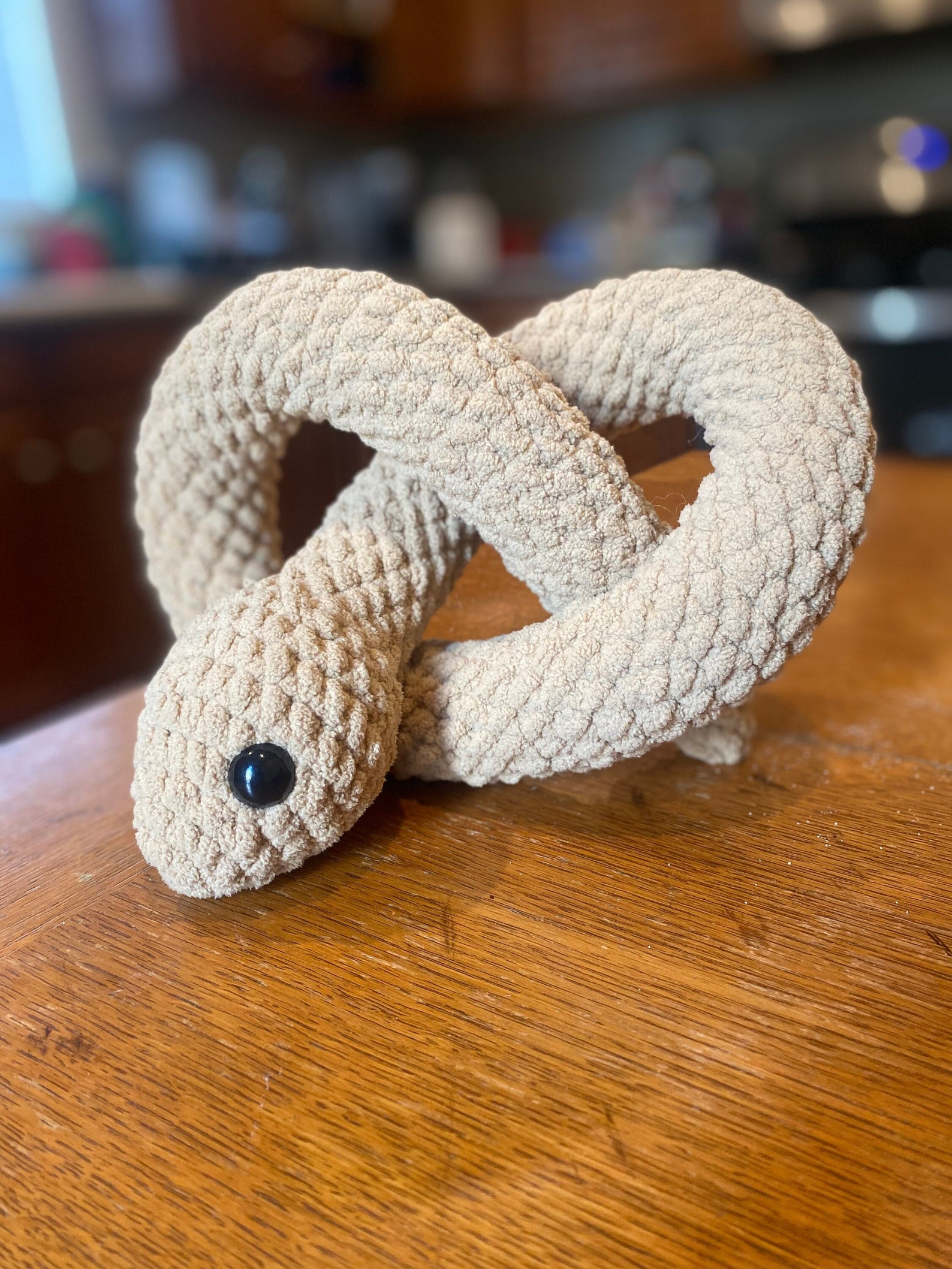 PDF Crochet Pattern Plushie Pretzel Snake: Beginner-friendly Crochet ...