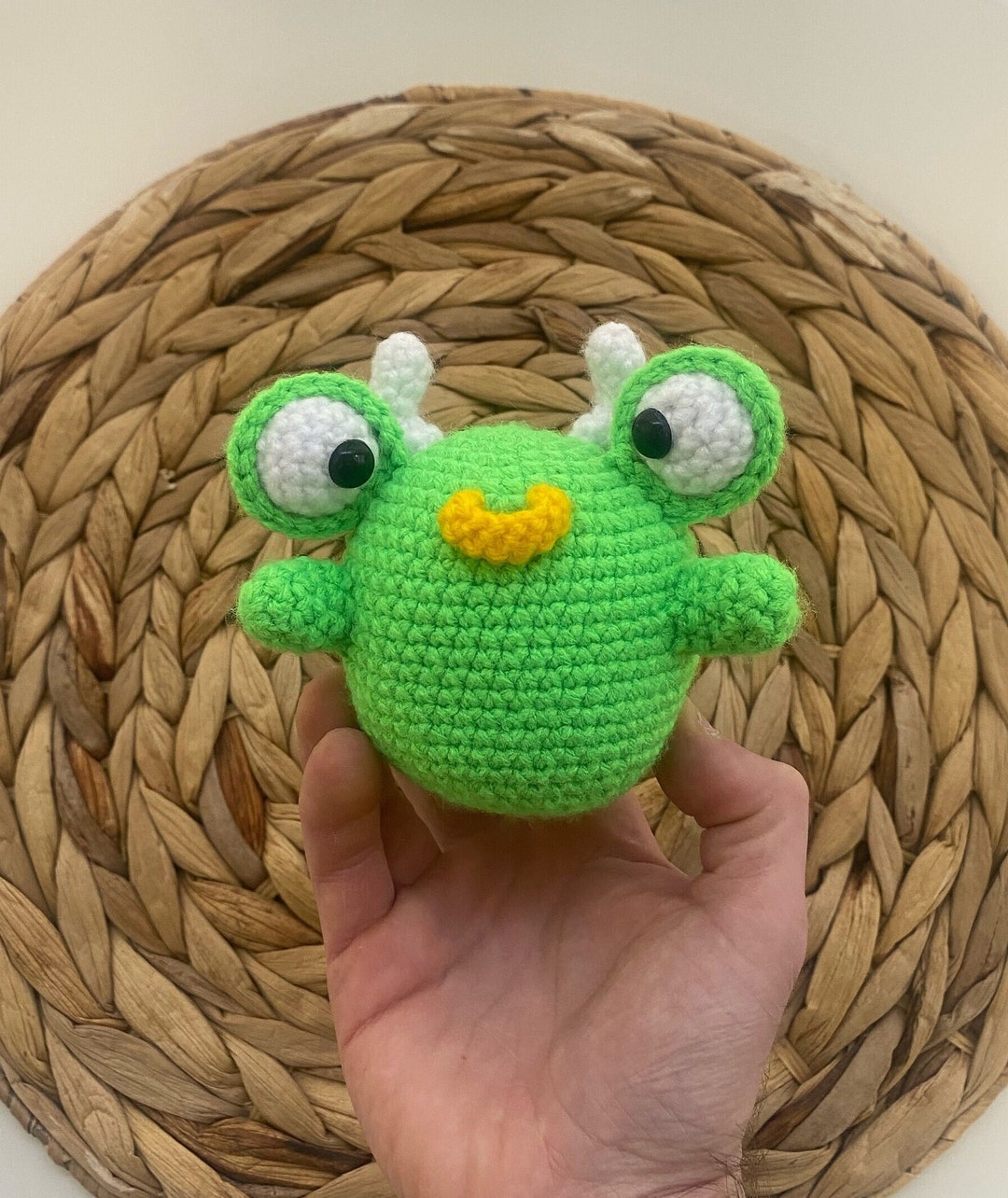 PDF Crochet Pattern: Bullfrog Amigurumi Plush - Etsy