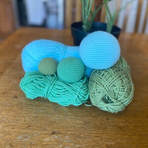PDF Crochet Pattern: Multiple Sized Spheres! 3 Patterns in 1 Small ...