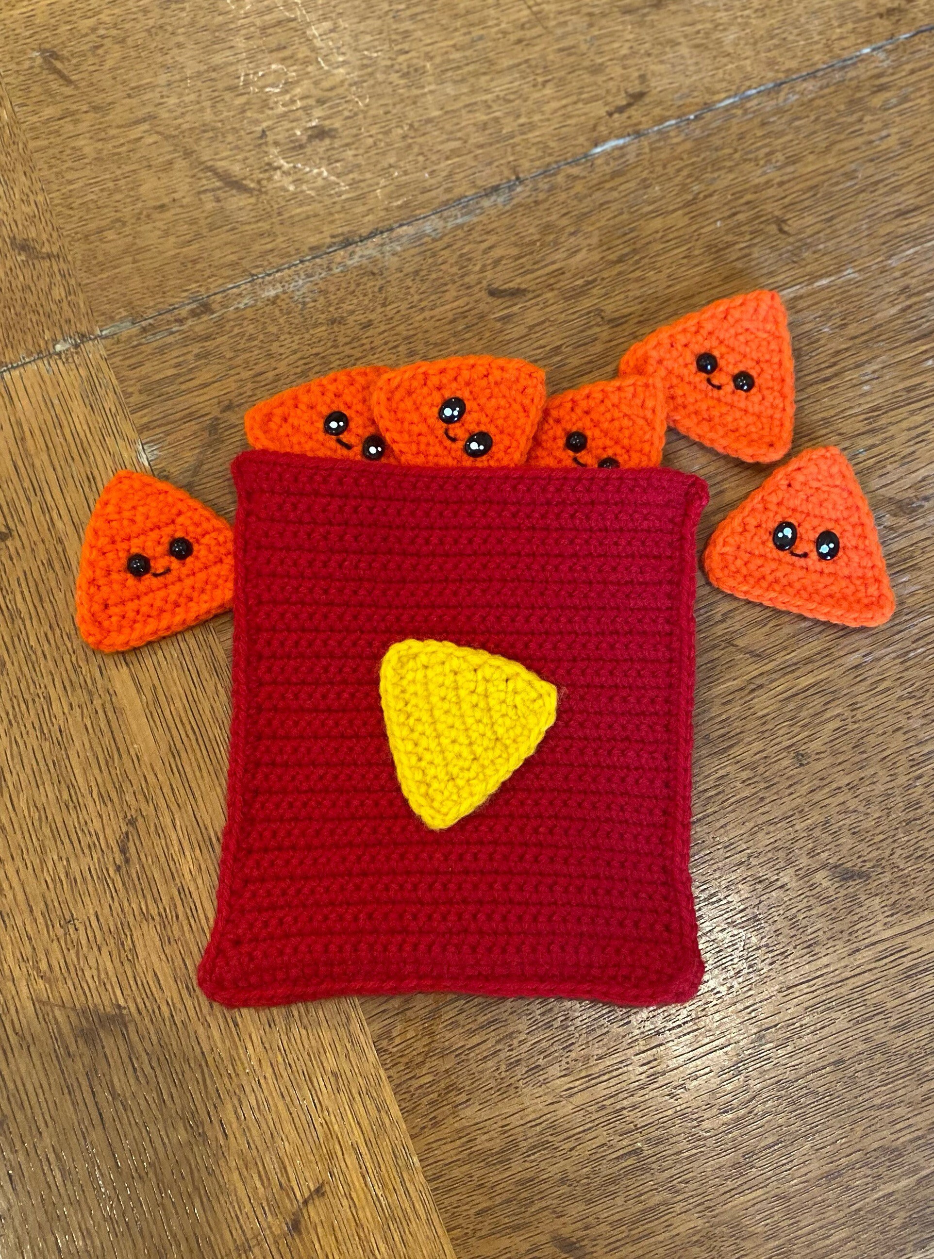 PDF Crochet Pattern: Cheesy Chip Bag Instant Pattern Download - Etsy