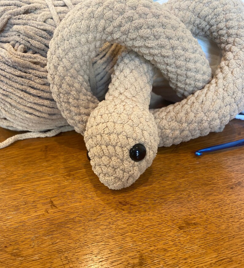 PDF Crochet Pattern Plushie Pretzel Snake: Beginner-friendly Crochet ...