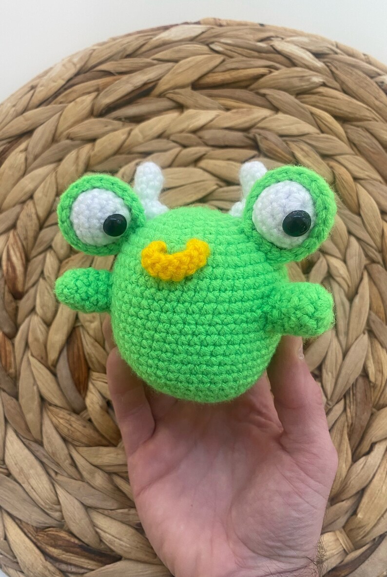 PDF Crochet Pattern: Bullfrog Amigurumi Plush - Etsy