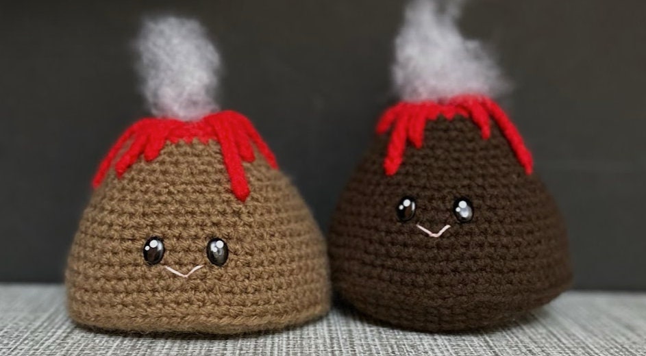 Volcano Plush - Etsy