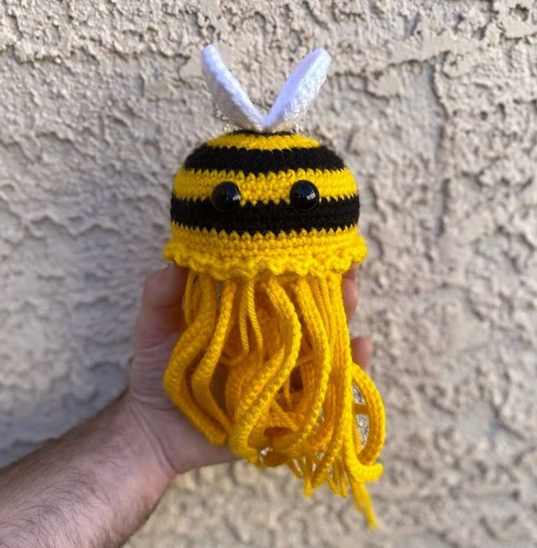 PDF Crochet Pattern: Jellybee! Jellyfish Bumblebee Instant Download ...