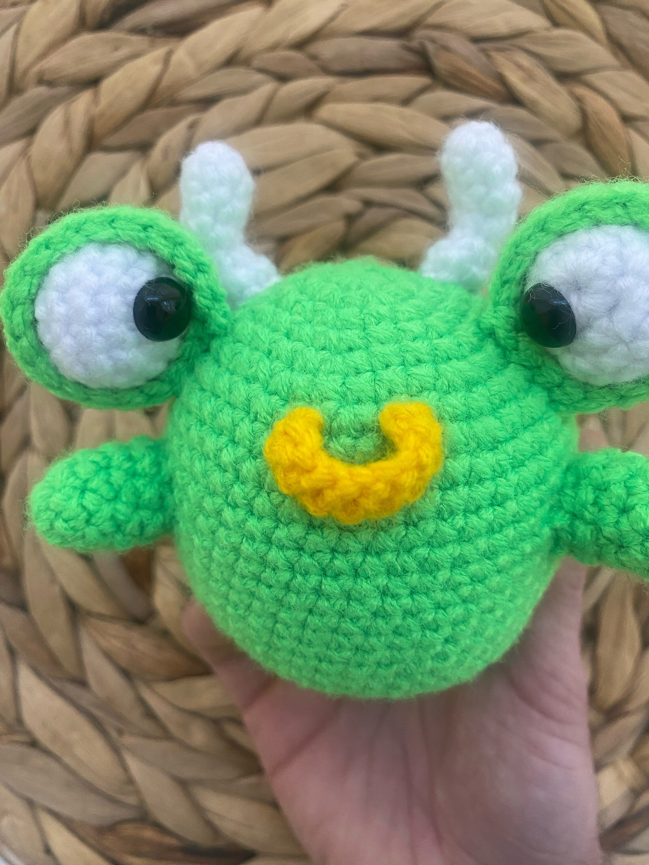 PDF Crochet Pattern: Bullfrog Amigurumi Plush - Etsy